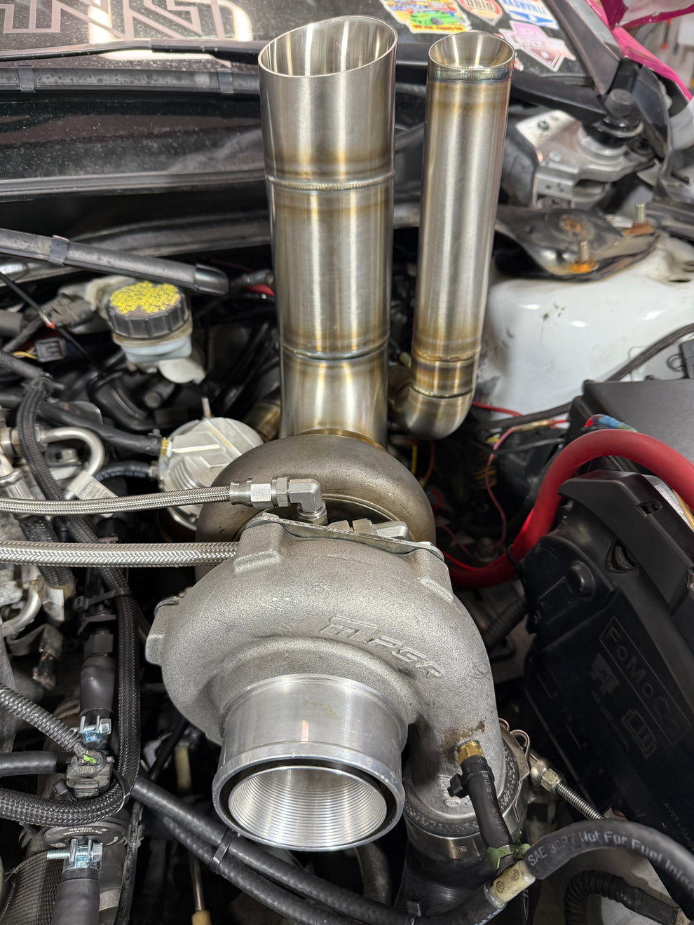 ford focus ST sidewinder turbo kit – Arc Enemy Fab